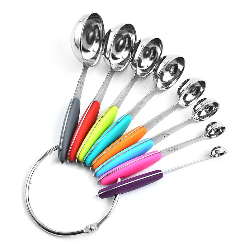 16-piece measuring spoon baking tool stainless ste... – Grandado