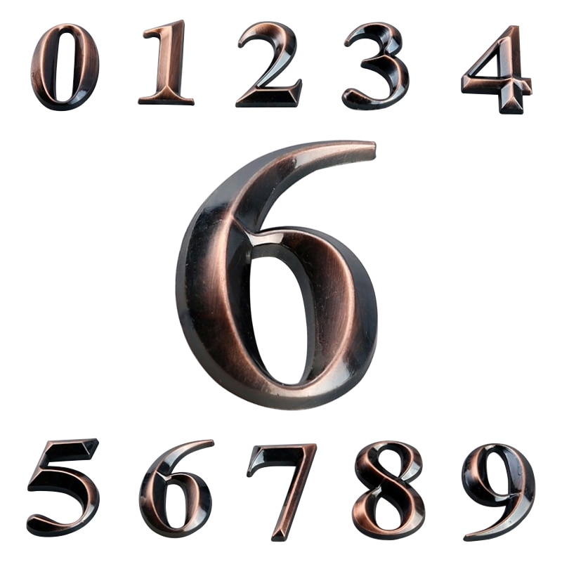 5cm height Adhesive plaque signe door plates house... – Vicedeal