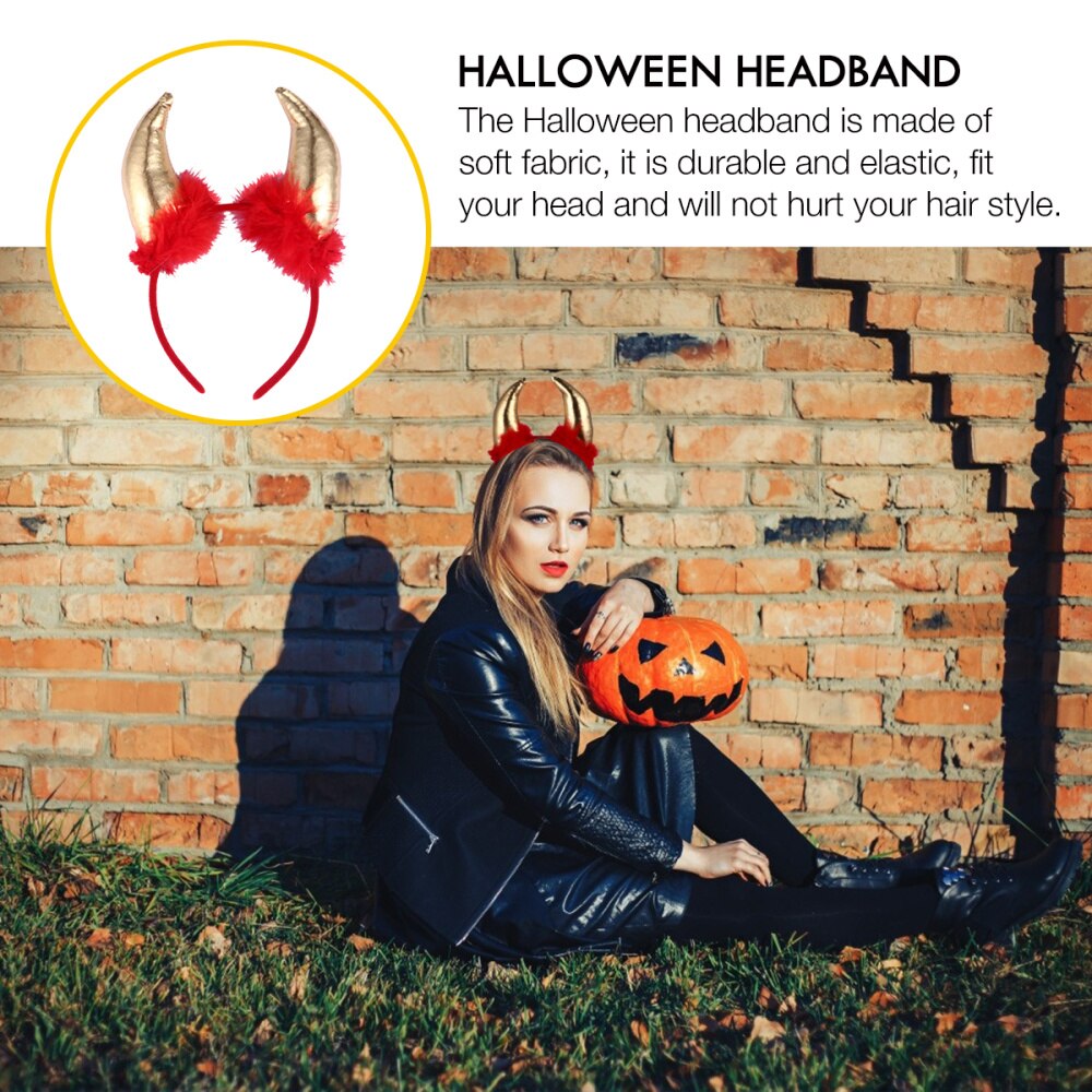 4pcs Halloween Hair Hoop Lovely Cosplay Headband D... – Grandado