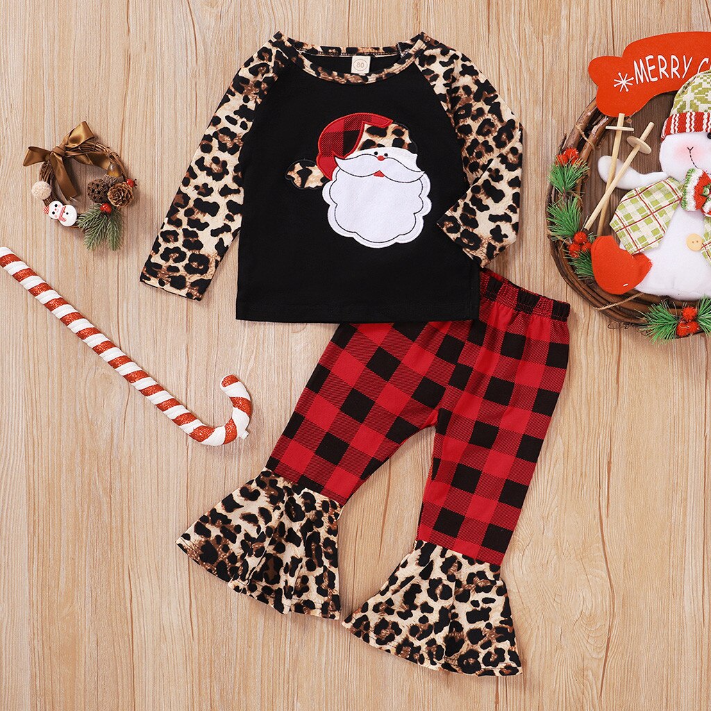Rooster Luipaard Print Sets Peuter Baby Meisjes Ke... – Grandado