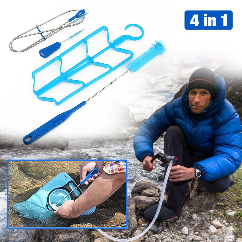 4in1 Hydration Bladder Tube Brush Water Bag Cleani... – Grandado