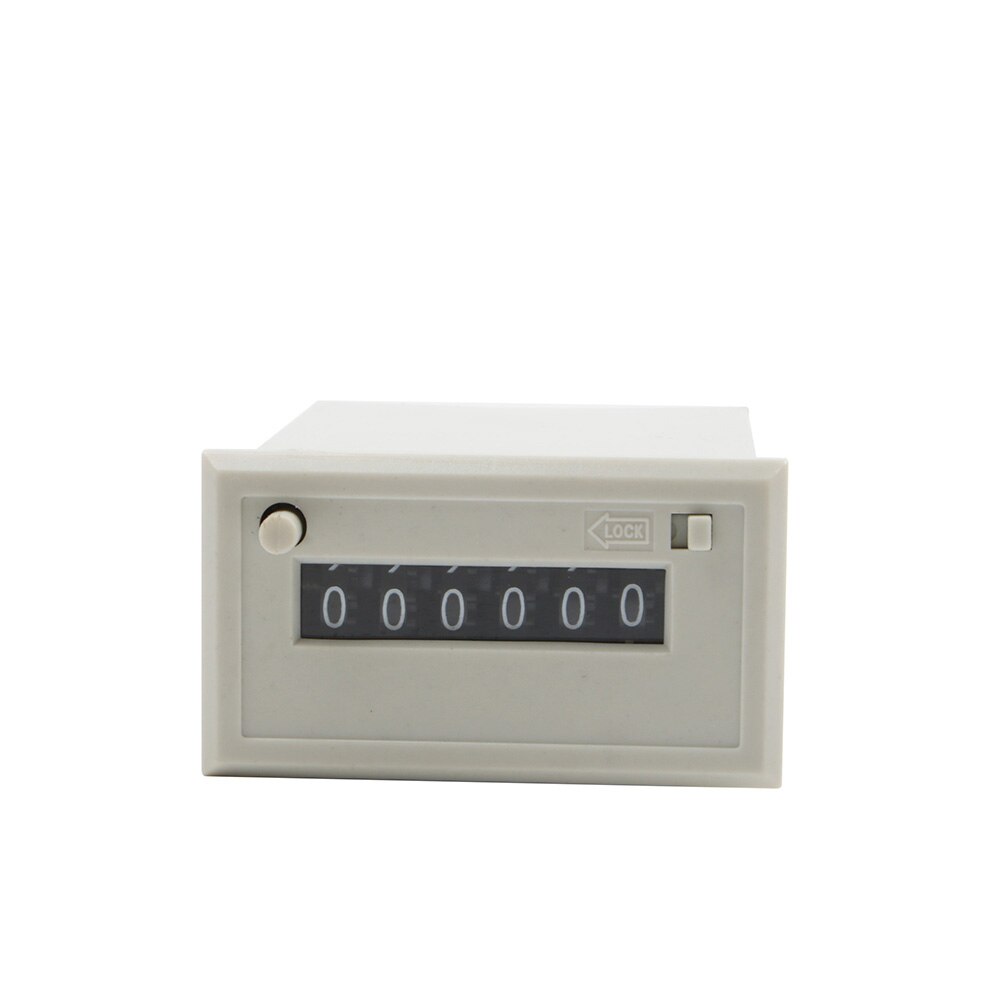CSK6-NKW 6 digit Electromagnetic counter with manu... – Grandado