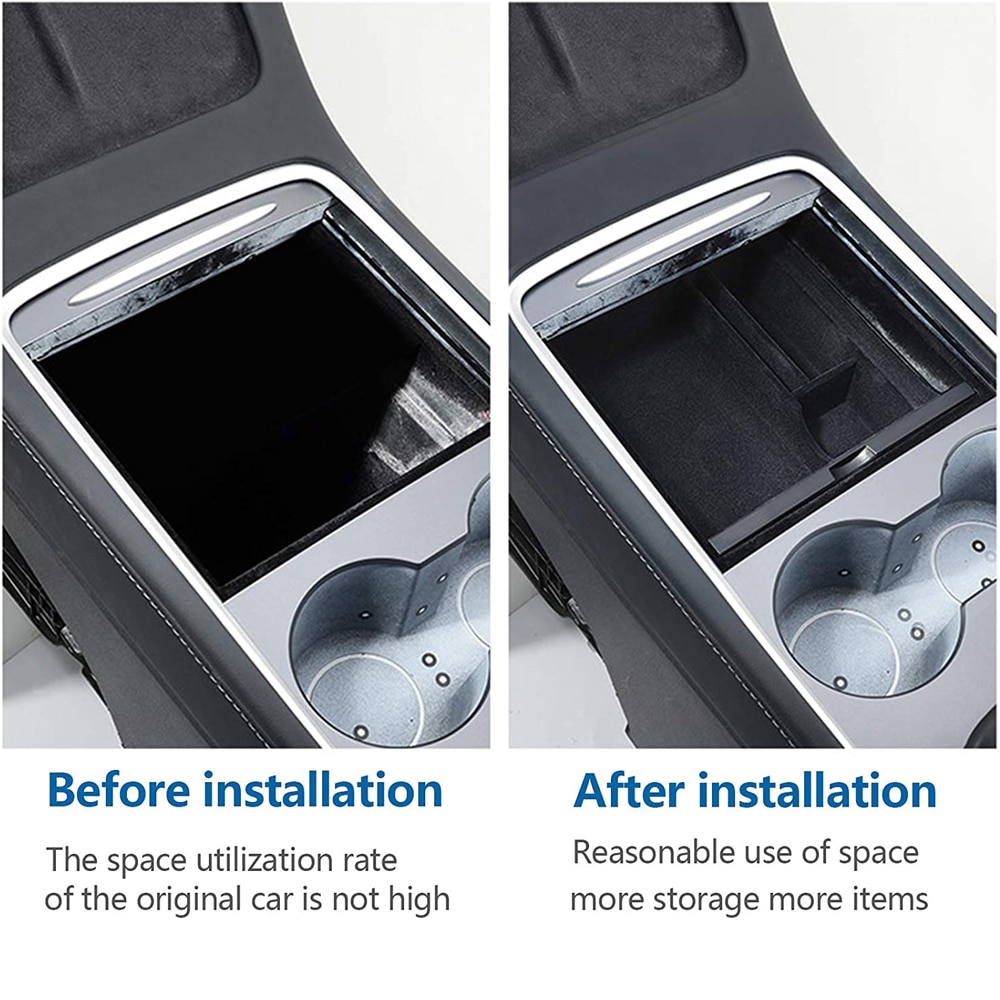 Tesla Model 3/Y Original Car Armrest Box Storage O... – Grandado
