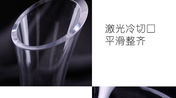 Snigel genomskinligt glas karaff handgjord sned vi... – Grandado