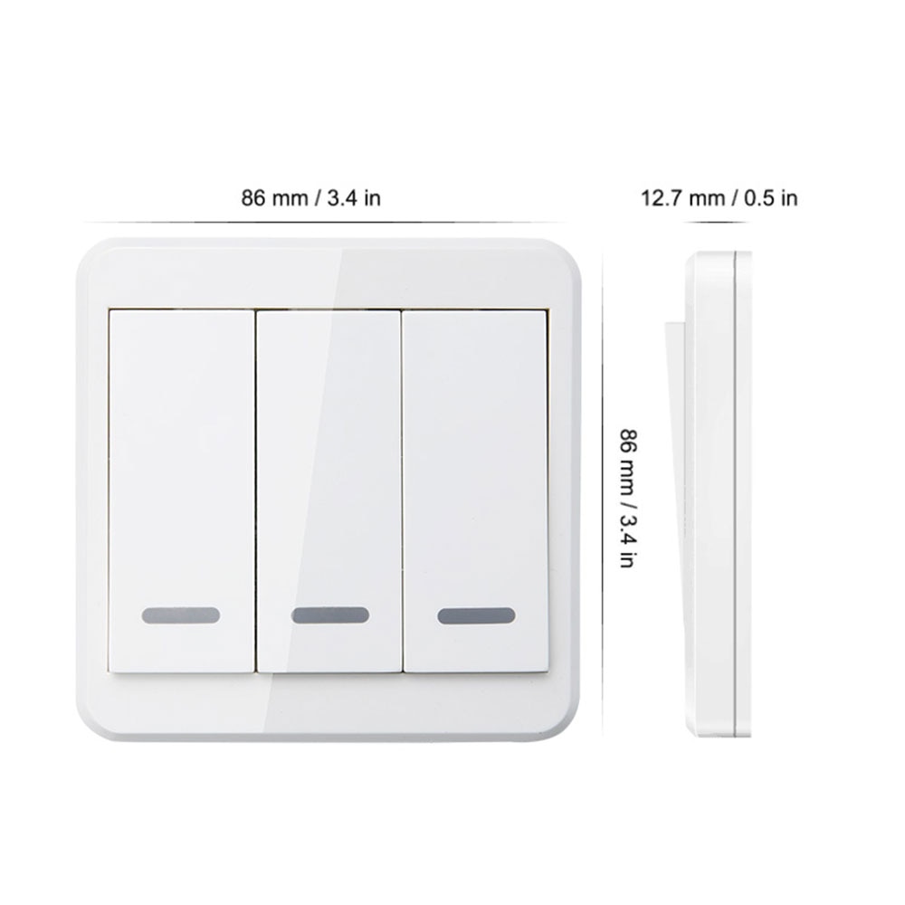 Default on 433Mhz 220V 1Gang smart home light swit... – Vicedeal