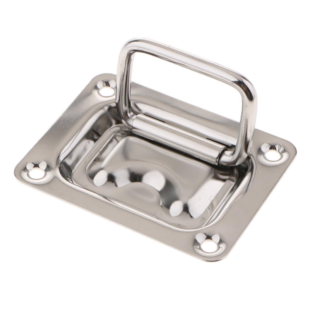 Boat Stainless Flush Mount Lift Handle Ring Pull H... – Vicedeal