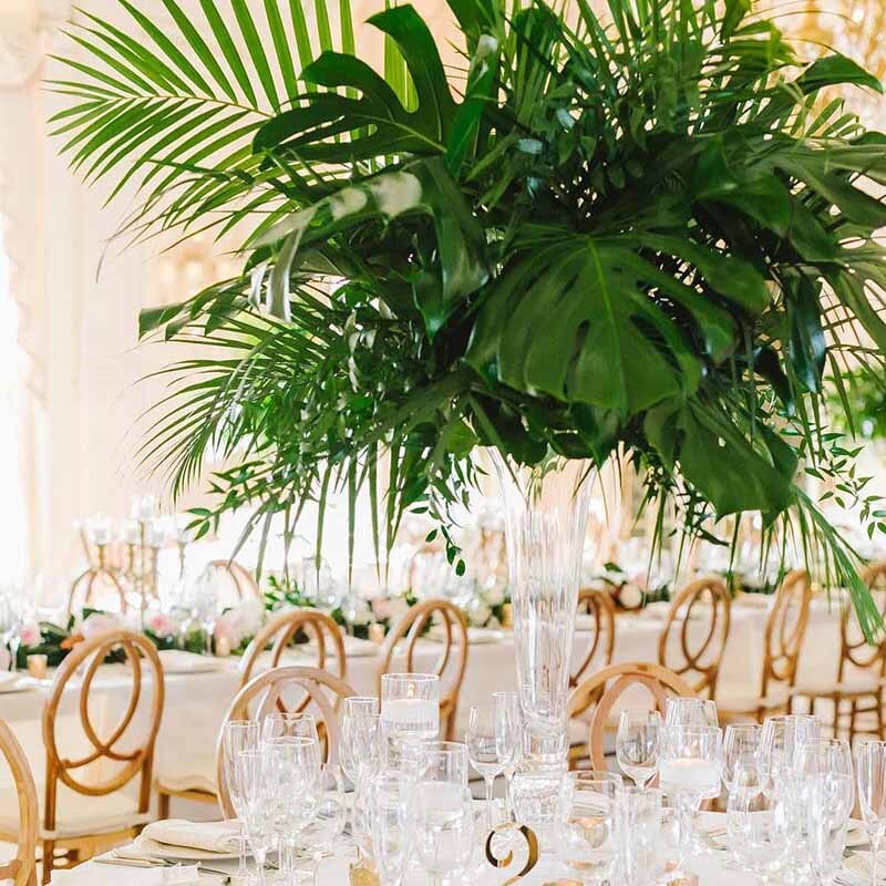 3pcs tropical leaf garden rustic Wedding engagemen... – Grandado