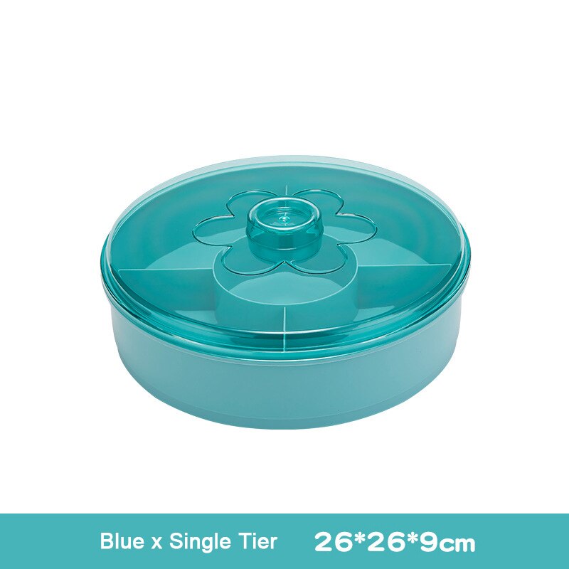 Rotating Snack Box Plastic Food Storage Organizer ... – Grandado