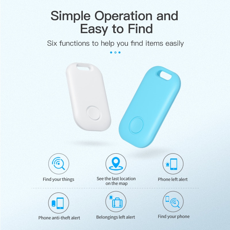Anti Loss Alarm Smart Tag Key Finder Anti-lost Min... – Vicedeal