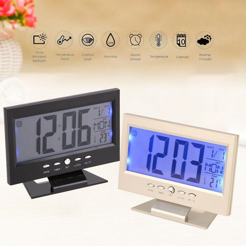 Intelligent Digital Clock Weather Station Display ... – Vicedeal