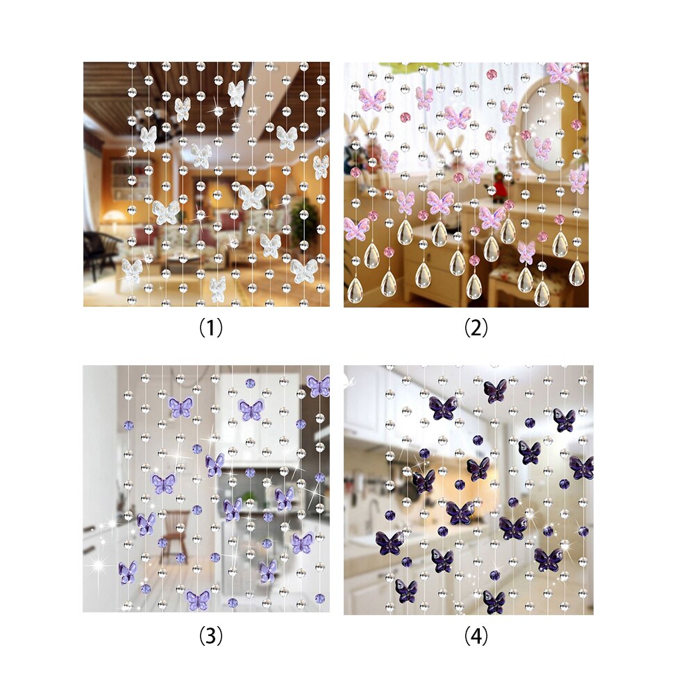 1M romantique mariage décor salon rideau maison cr... – Grandado