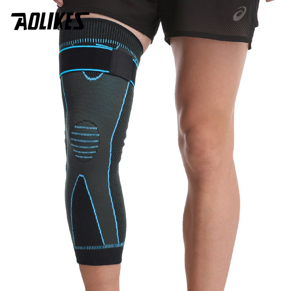 Aolikes 1Pcs Sport Knie Brace Lange Mouw Fietsen R... – Grandado