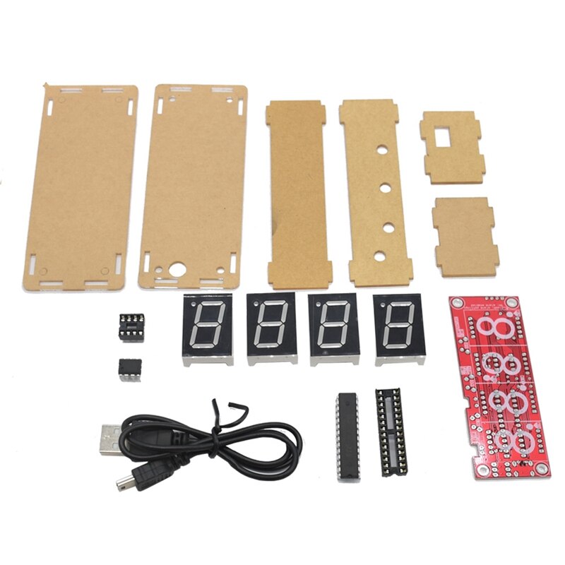 Geekstyle 4-Digit Ds1302 Led Display Diy Smart Pre... – Grandado