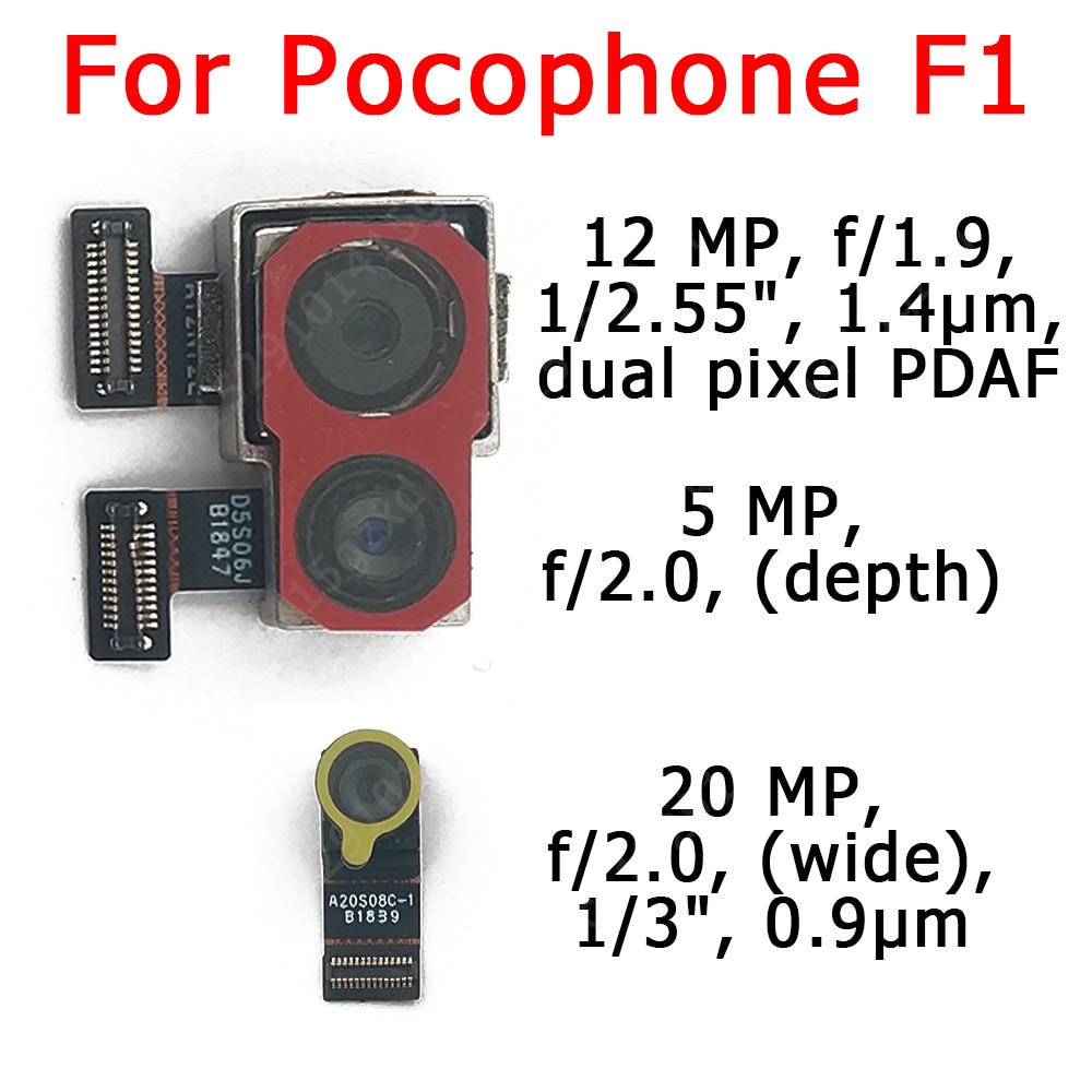 Original Front Rear Back Camera For Xiaomi Mi Poco... – Vicedeal Original Front Rear Back Camera For Xiaomi Mi Poco... – Vicedeal