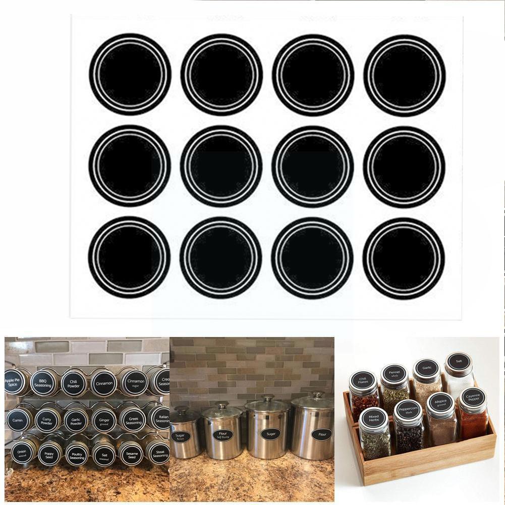 60pcs Spice Bottle Label Stickers Mark Spice Jar S... – Grandado