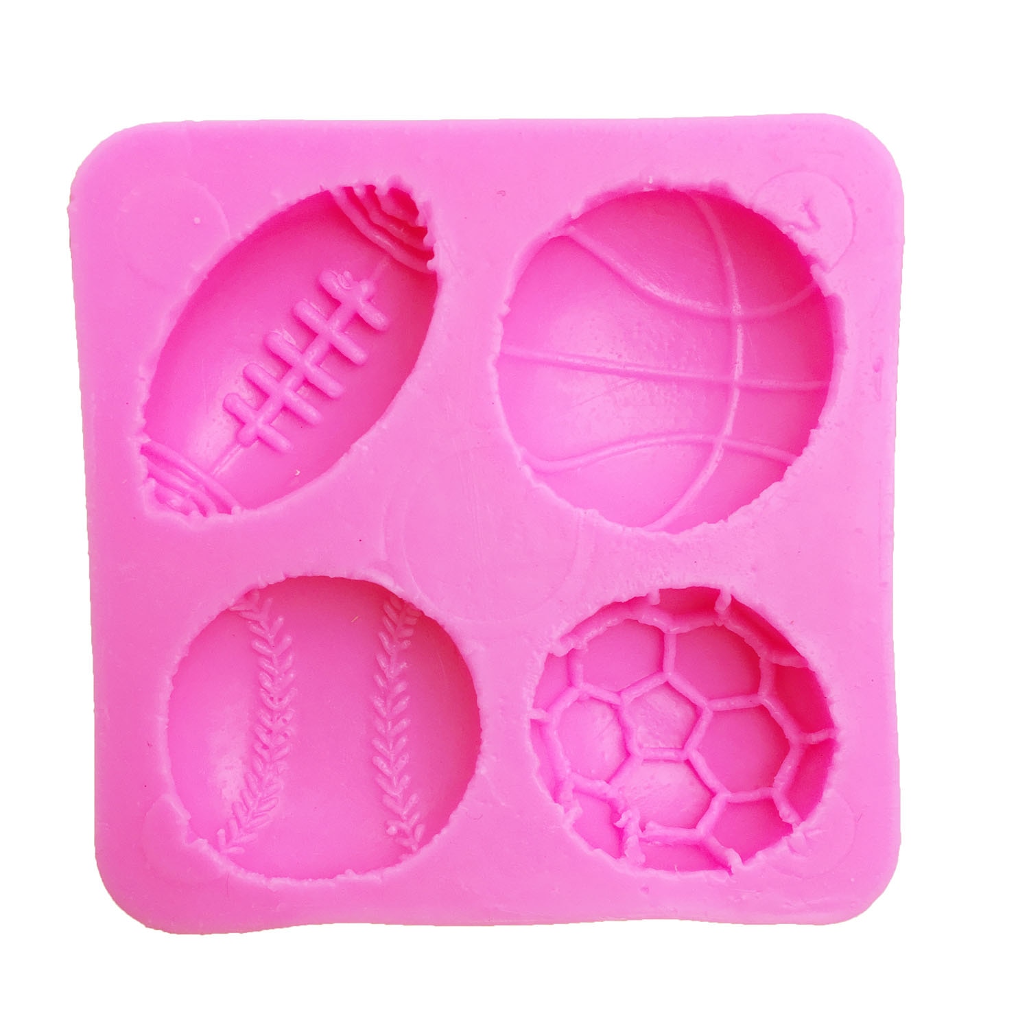 M0149 Fußball/basketball/baseball fondant silikon ... – Vicedeal