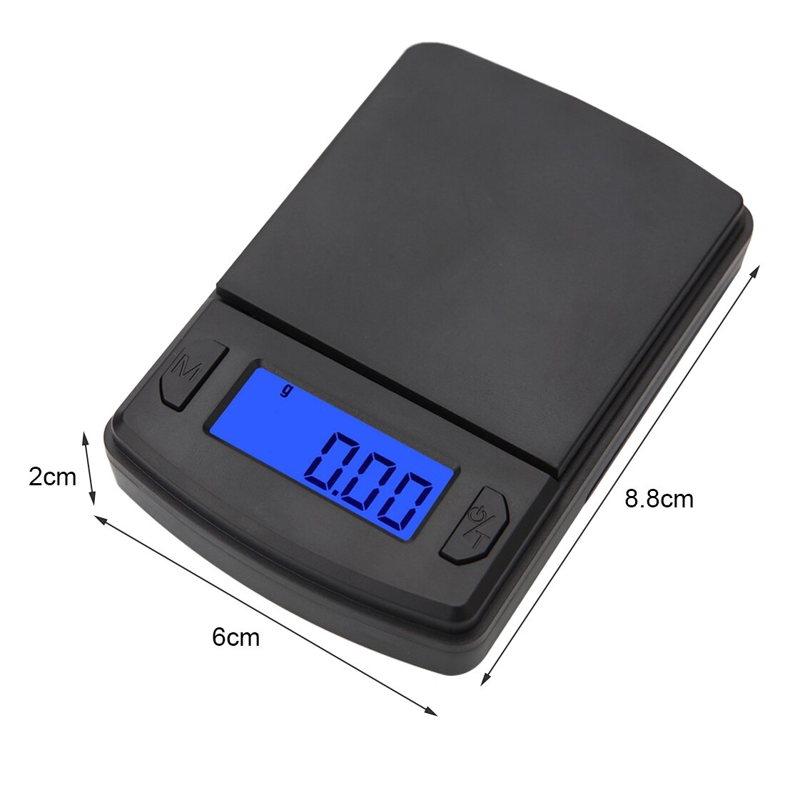 Mini Digital Weight Scale 500g/200g/100g LCD Pocke... – Grandado