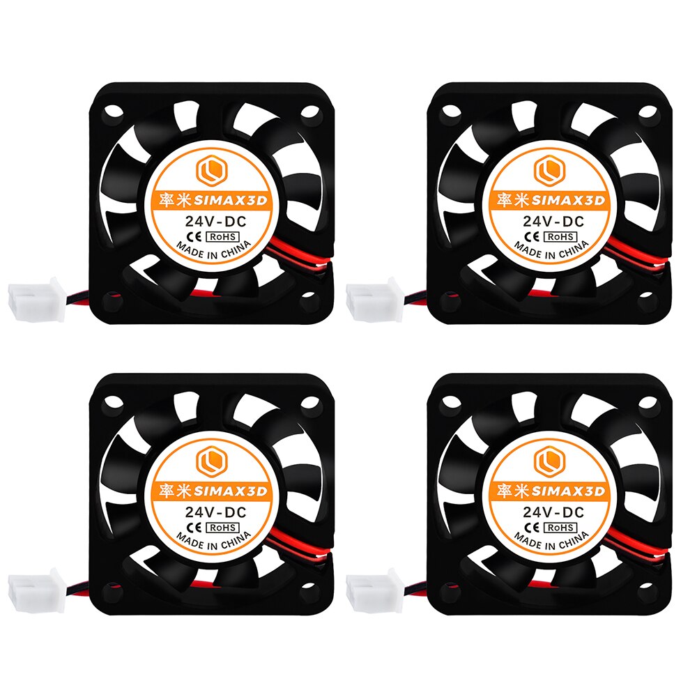 SIMAX3D 4010 Cooling Fan DC 24V 4pcs 3D Printer Pa... – Grandado