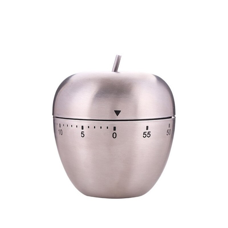 Stainless steel timer kitchen timer egg / Apple re... – Vicedeal
