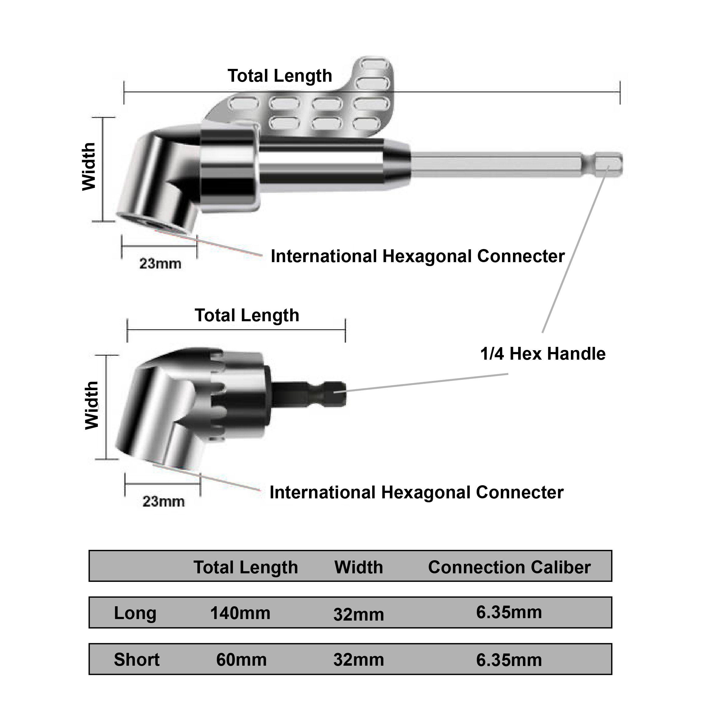 105 Degree Angle Extension Screw Driver Socket Hol... – Vicedeal