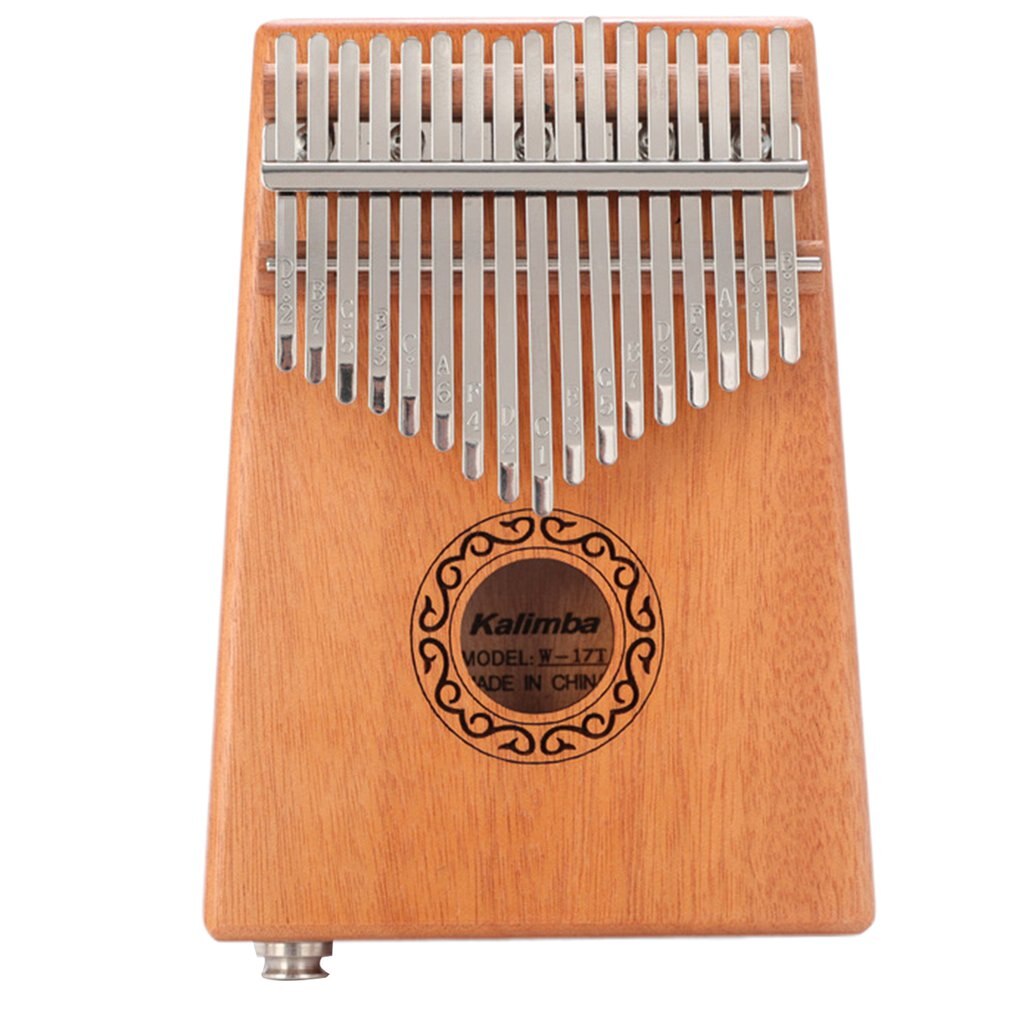17 Keys Kalimba Thumb Piano Wood Mahogany Mbira Bo... – Vicedeal
