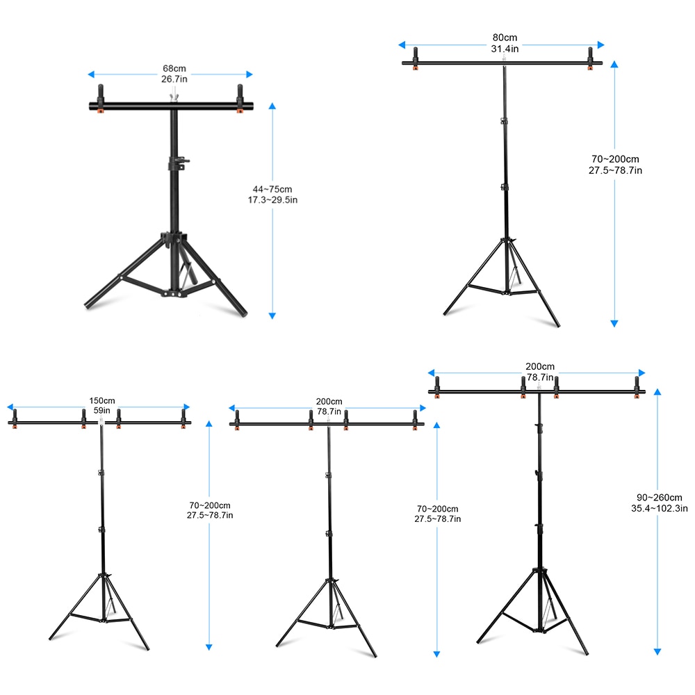 Photography T-shaped Background Frame Background S... – Vicedeal