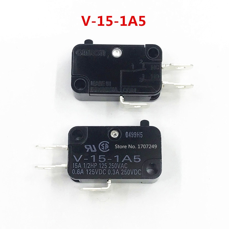 10 stk original omron micro switch v -15-1 a 5 v-1... – Grandado
