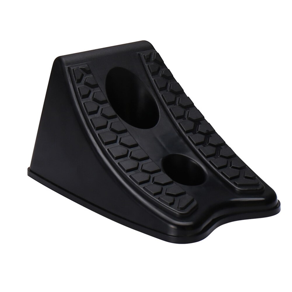 1 Pair Plastic Wheel Chocks Black Car Stoppers Ant... – Grandado