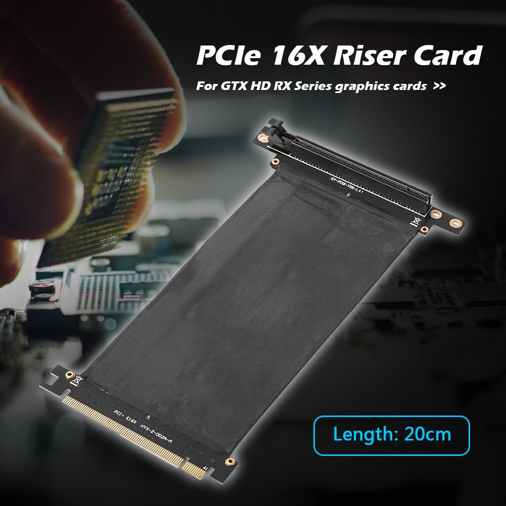 90 Degree PCI Express High Speed 16x Flexible Cabl... – Grandado