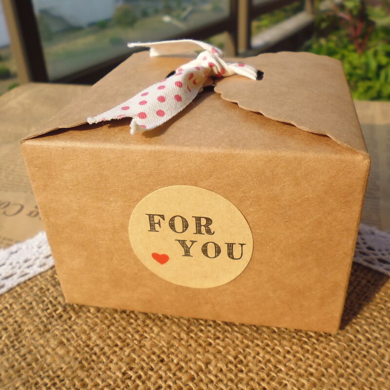 102 pcs Voor U Kraft Seal Sticker DIY Papier Label... – Vicedeal