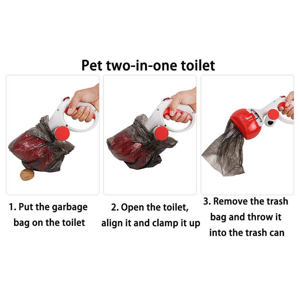 Poop Picking Tool For Dogs Poop Scooper Jaw Poop S... – Vicedeal