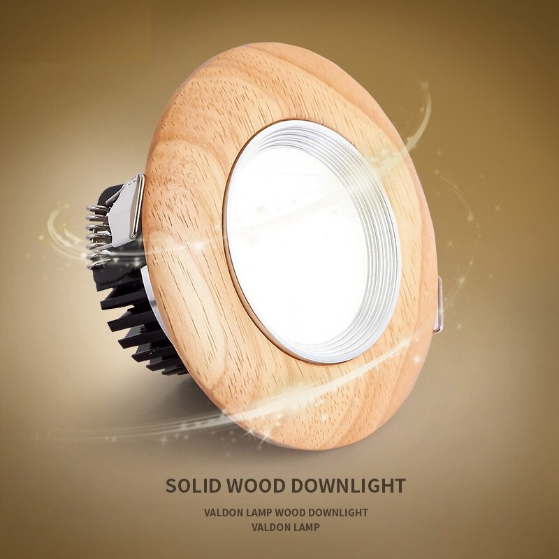 LukLoy Nordic Sytle Spotlight Soild Wood Corridor ... – Grandado