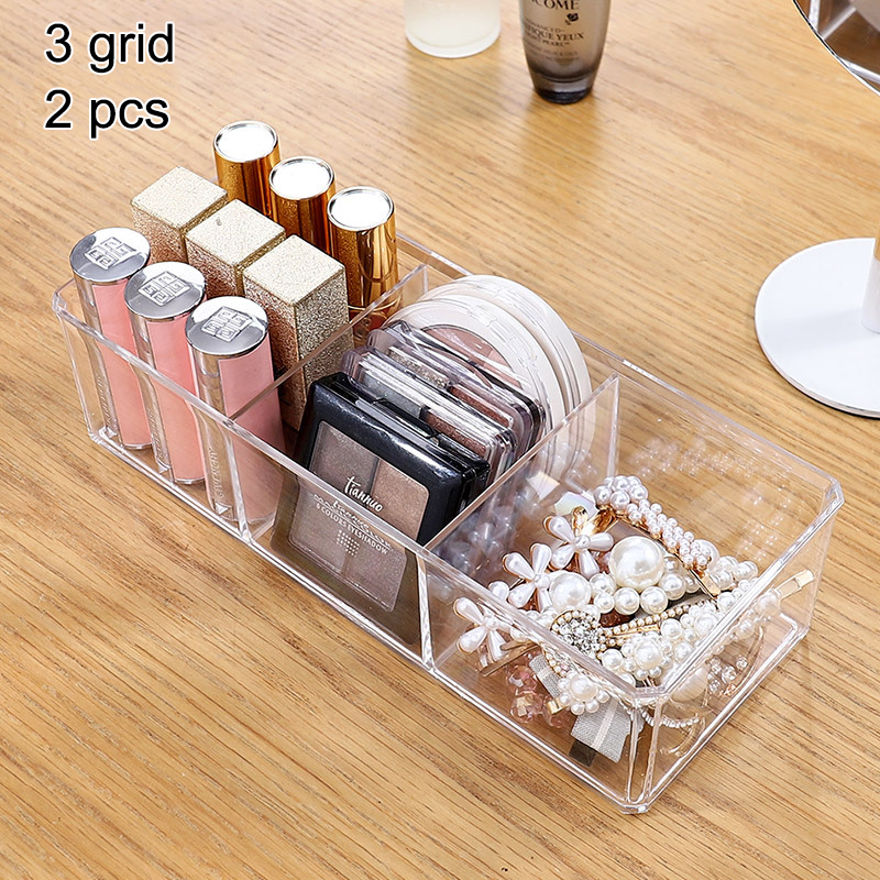 Portable Transparent Makeup Organizer Storage Box ... – Vicedeal