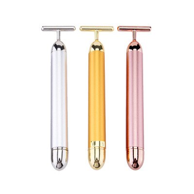 24K Gold Bar T Type Electric Golden Beauty Stick V... – Grandado