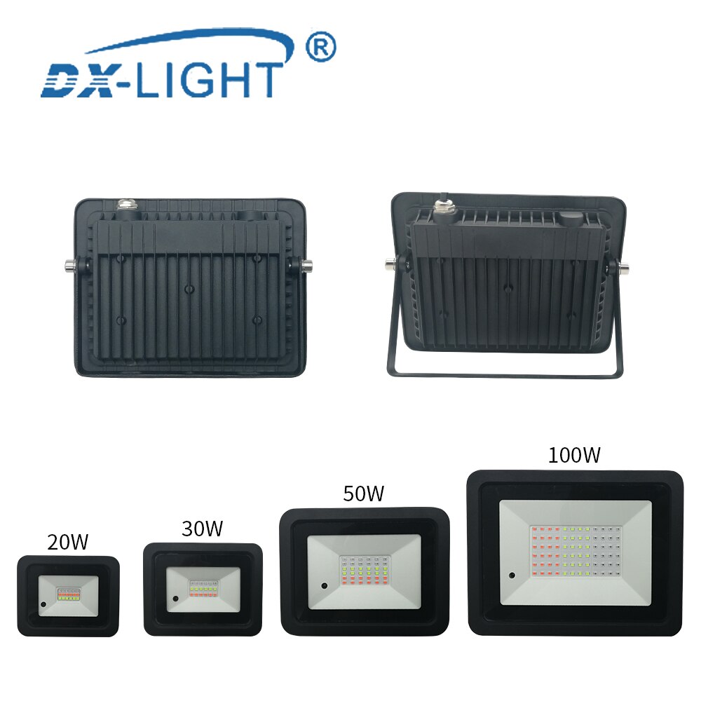 110 V/220 V Led Rgb Schijnwerper 20W 30W 50W 100W ... – Vicedeal