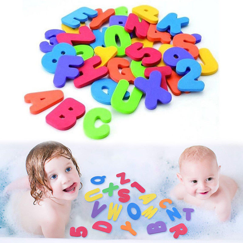 26 Letters 10 Numbers Foam Floating Bathroom Toys ... – Grandado 26 Letters 10 Numbers Foam Floating Bathroom Toys ... – Grandado