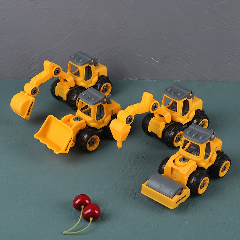 Children's Puzzle Simulation Engineering Car Toy E... – Grandado