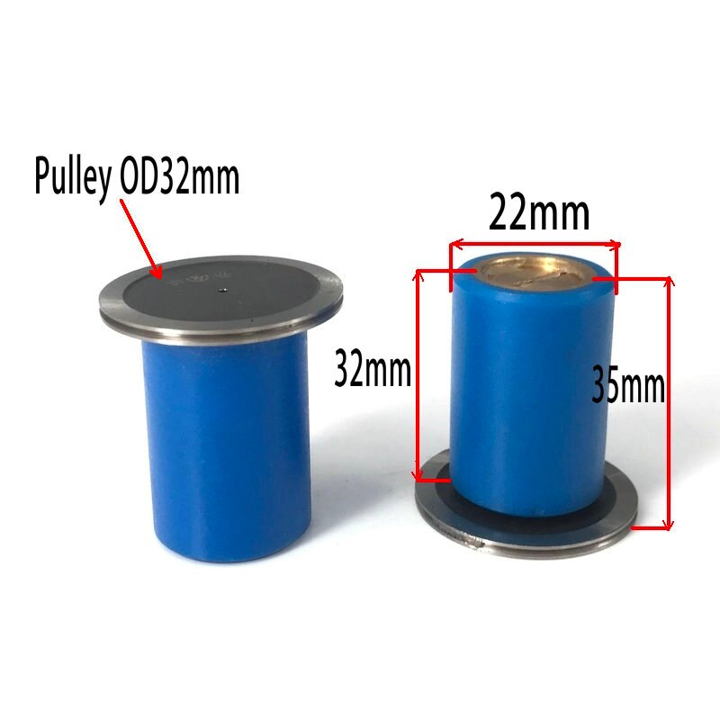 WEDM Copper Pulley Roller Guide Wheel Assembly Bra... – Vicedeal