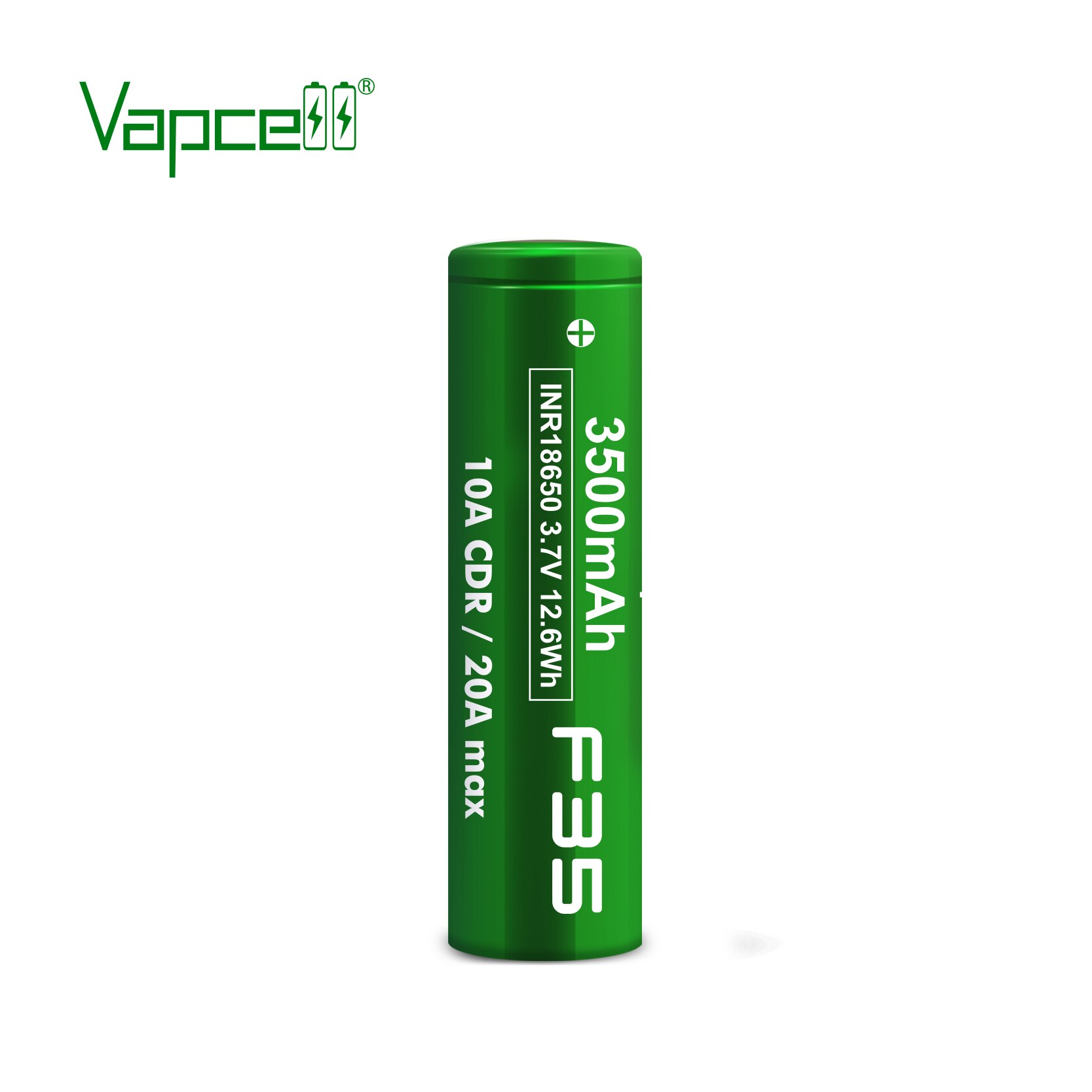 Vapcell Original 18650 F35 3500mah 10A /20A li ion... – Grandado