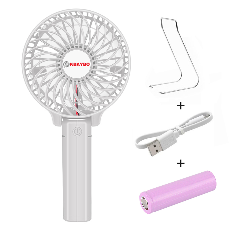 Opvouwbare Hand Fans Battery Operated Oplaadbare H... – Grandado