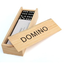 Kinderen Domino Game Toy Set Van 28 Pcs Met Houten... – Vicedeal
