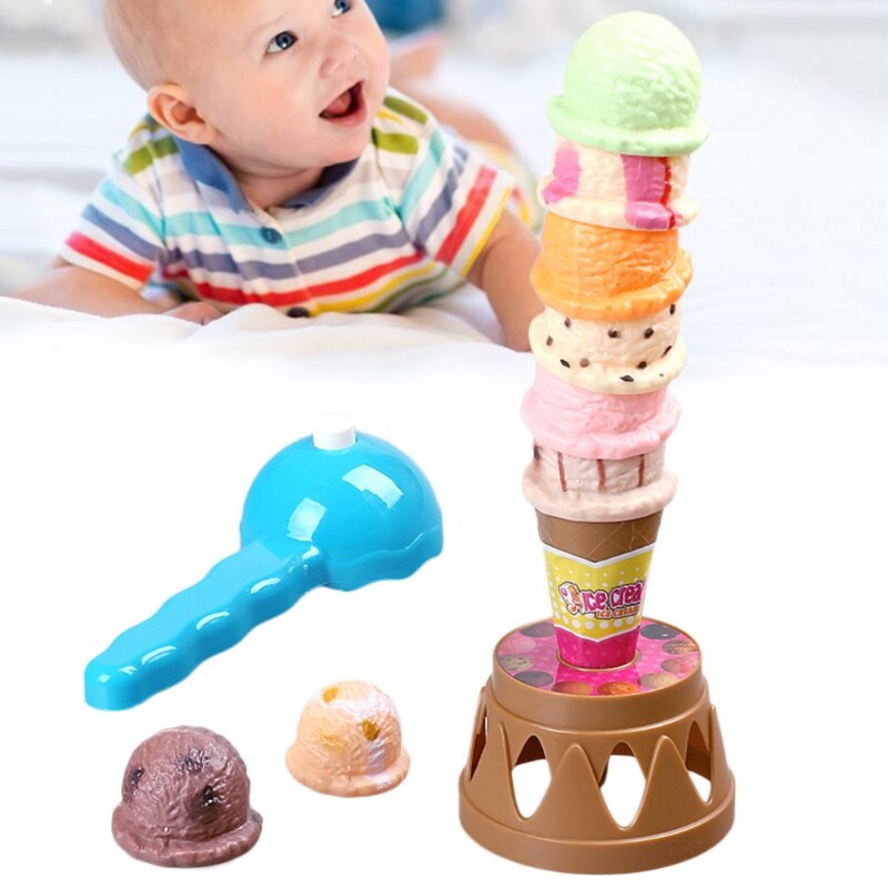 28EC Children's Simulated Stacking Ice Cream P... – Grandado