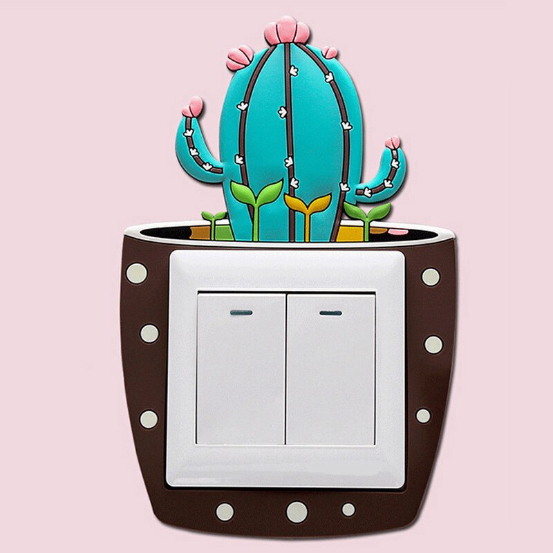 3D Light Switch Luminous Stickers Wall Stickers Sw... – Grandado