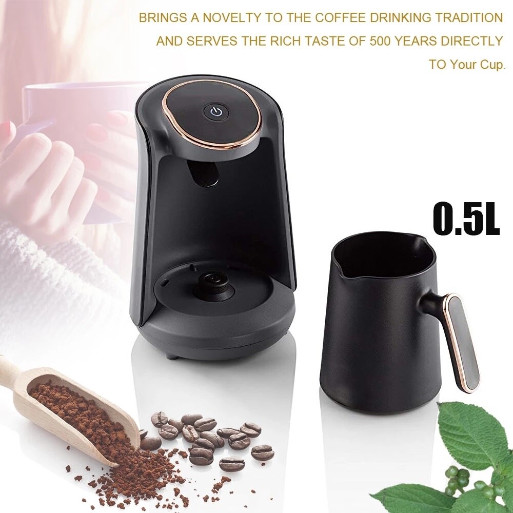 500ml Portable Electrical Coffee Pot Automatic Tur... – Vicedeal