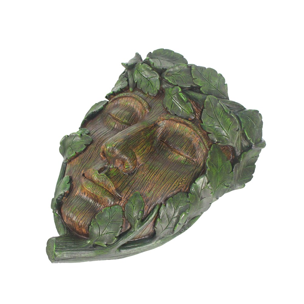 Hand-Painted Resin Green Man Tree Face Or Tree Hug... – Vicedeal