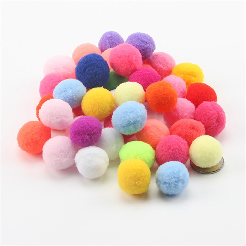 Cat Toy Balls Soft Kitten Pompon Toys Indoor Cats ... – Grandado