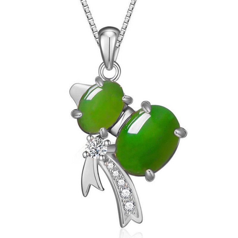 High Grade Jade Animal Plant Pendant Necklace For ... – Grandado