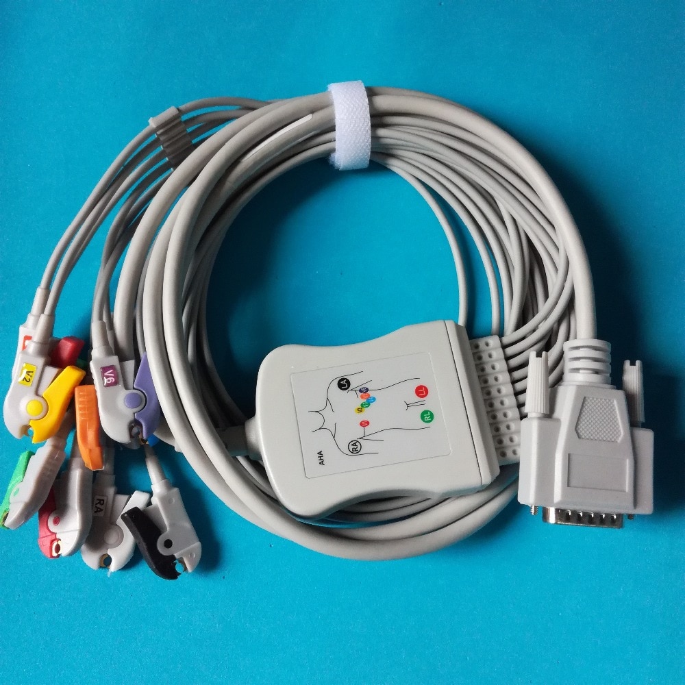 Biocare ECG-101/101G/300/300G/1200/9803 EKG cable ... – Vicedeal