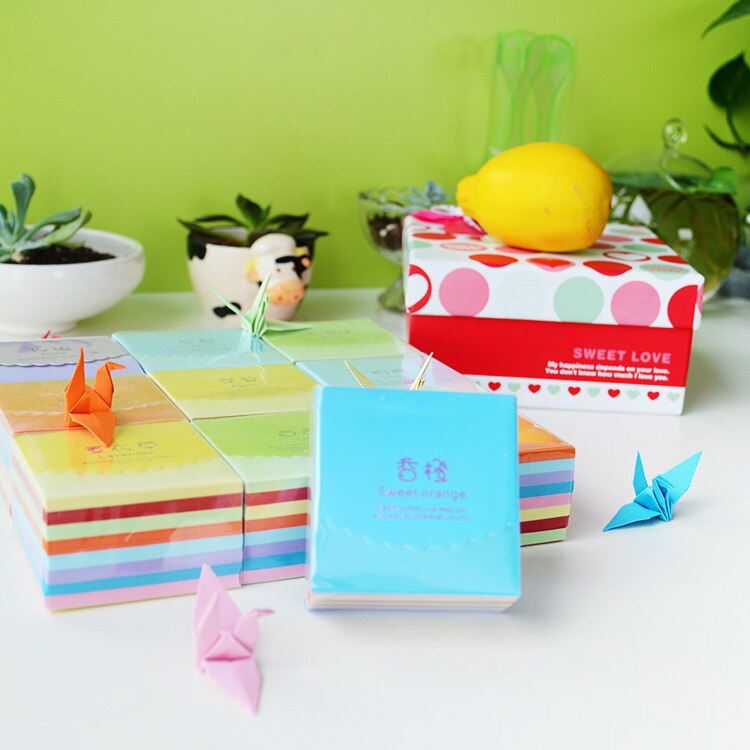 400 Sheets Origami Paper Double Sided Color Foldin... – Grandado