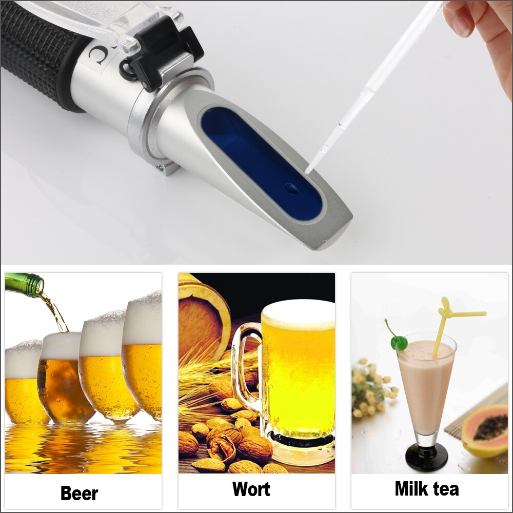 Rz Bier Meter Refractometer Brix Wort Suiker Alcoh... – Grandado